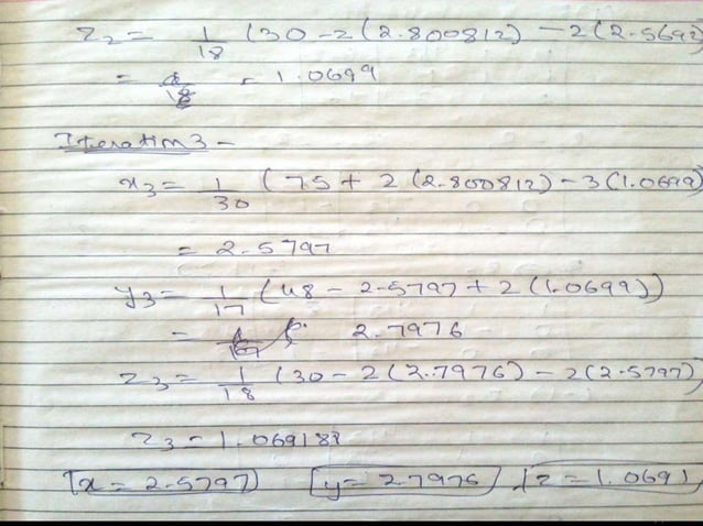 Iterative methods | PPTX | Physics | Science