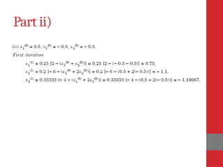 Iterative methods top solve the Linear system of equation.pptx