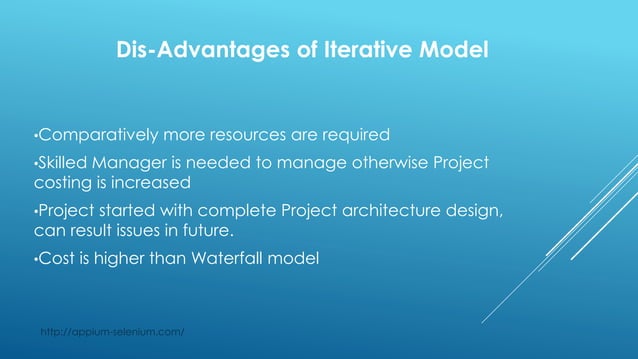 Iterative model | PPTX | Technology & Computing