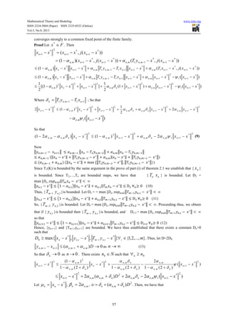 Iterative procedure for uniform continuous mapping. | PPT