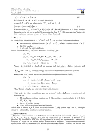Iterative procedure for uniform continuous mapping. | PPT