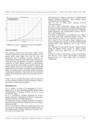Iterative qr decompostion channel estimation for | PDF