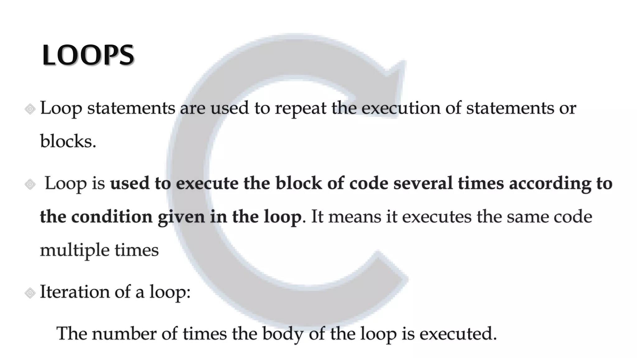 Iterative statement in c.pptx