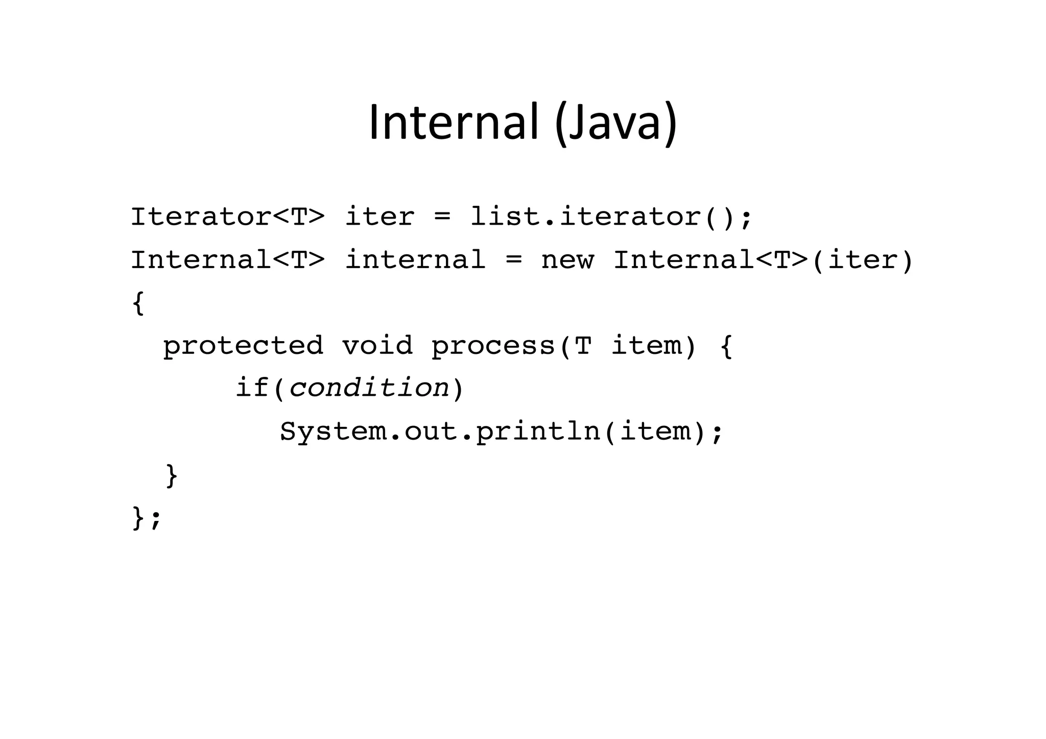 Iterator Pattern | PDF