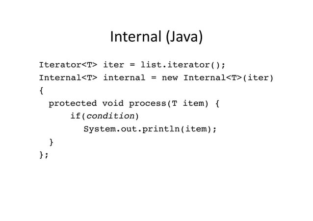 Iterator Pattern | PDF