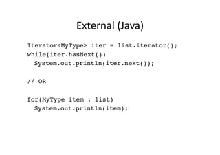 Iterator Pattern | PDF