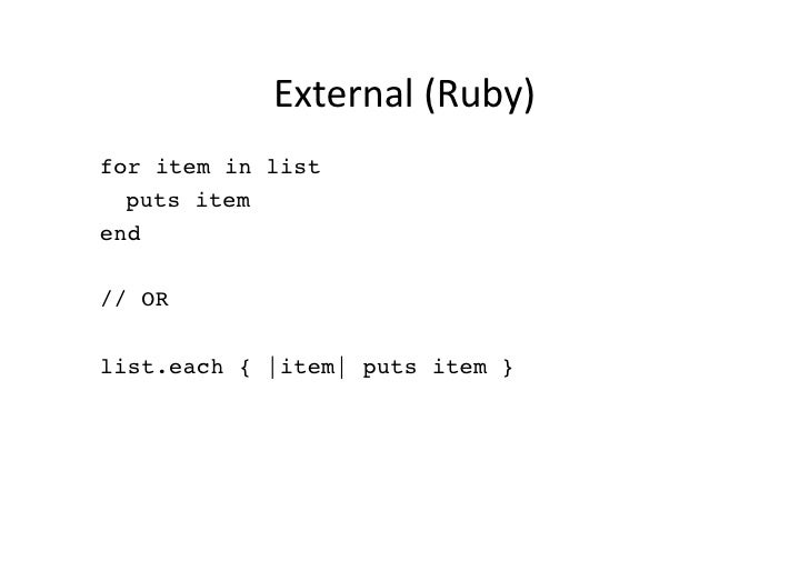 Iterator Pattern