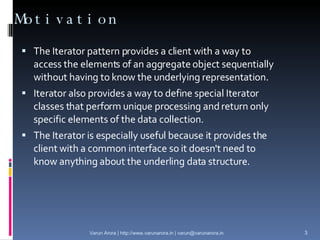 Iterator Design Pattern | PPT