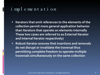 Iterator Design Pattern | PPT