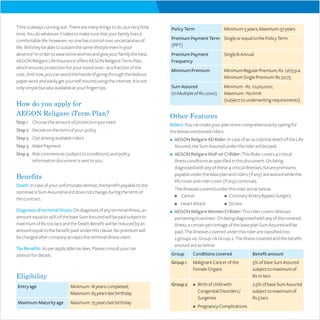I term plan brochure | PDF