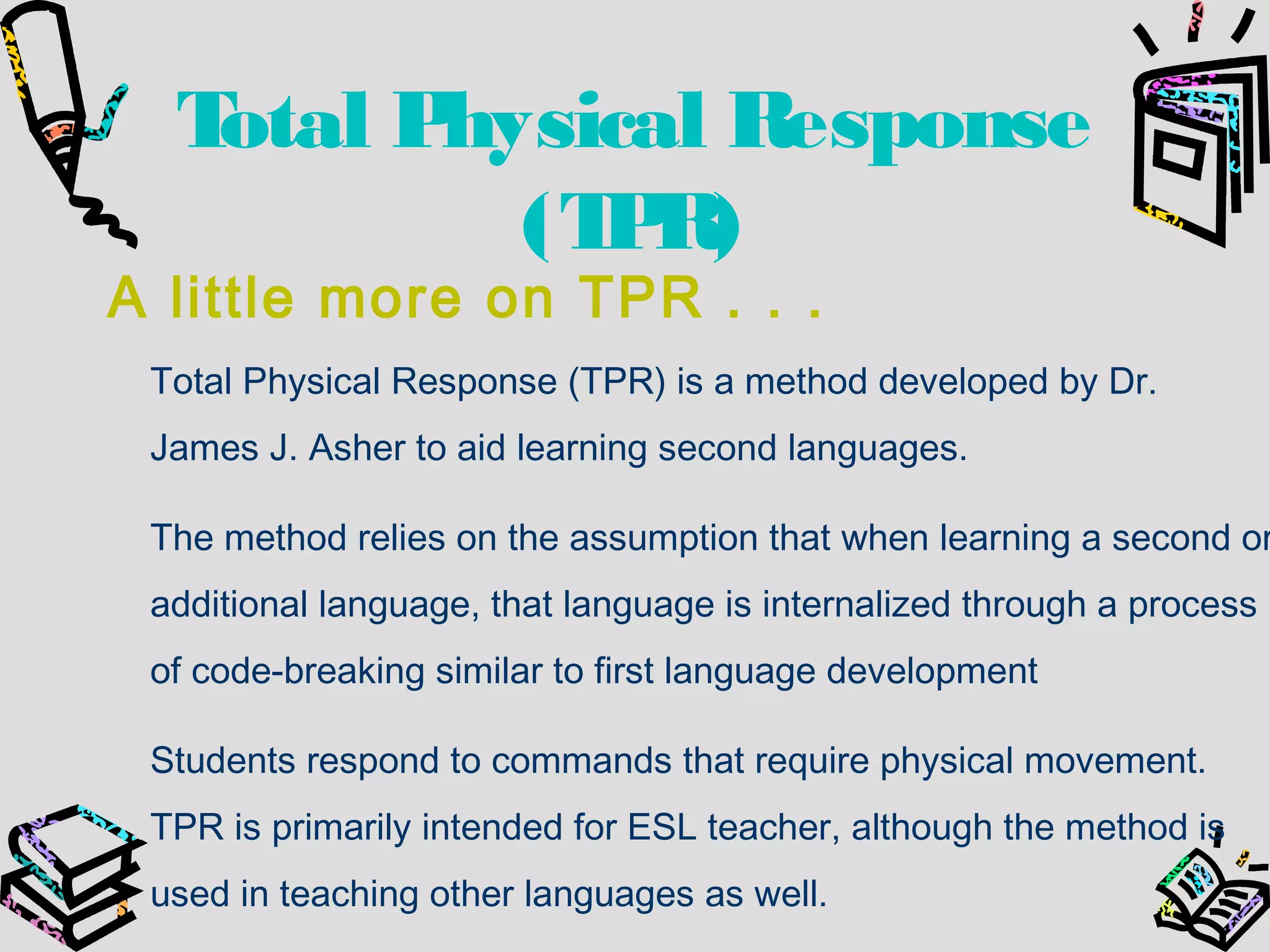 total physical response | PPT
