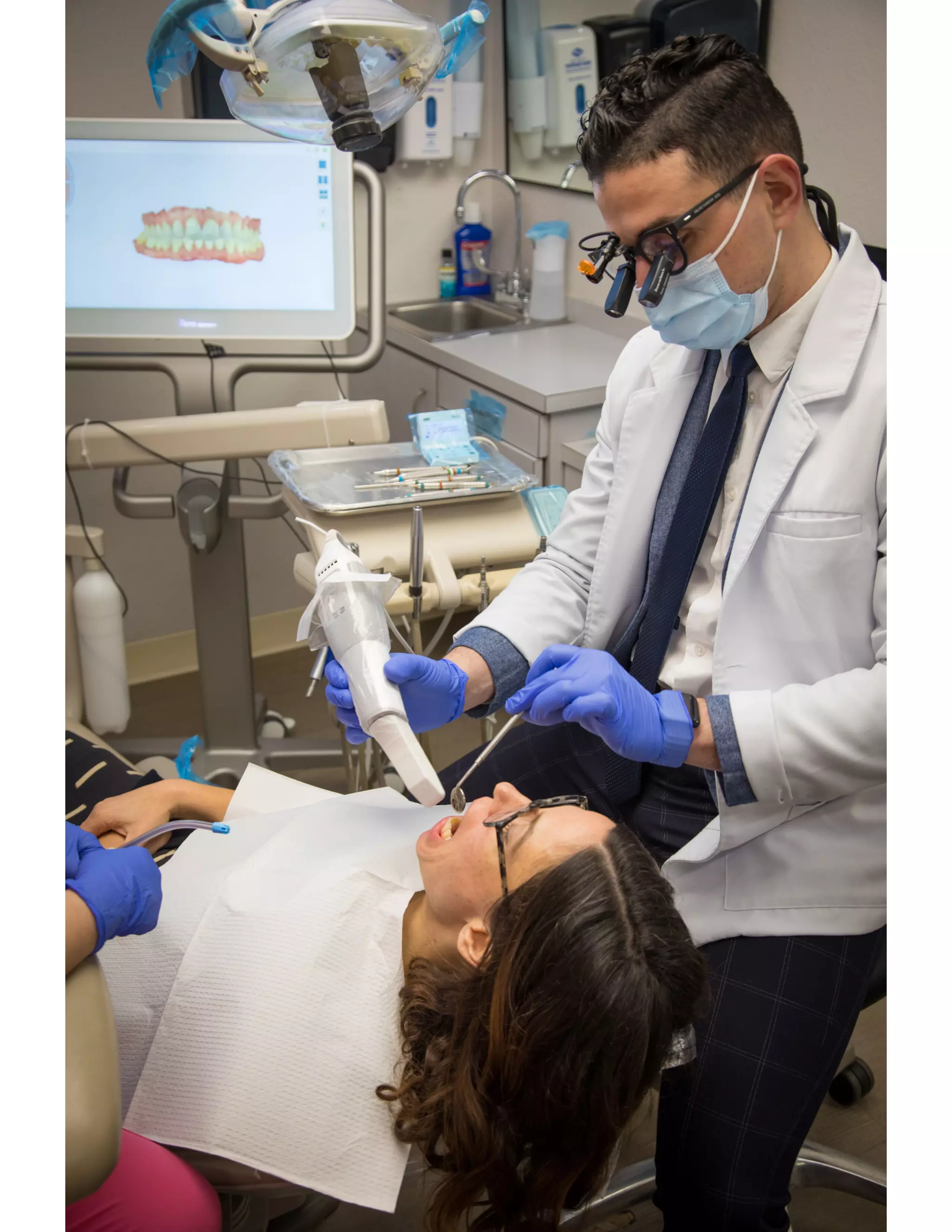 iTero Intraoral Scanners for Restorative and Orthodontic scanner being ...