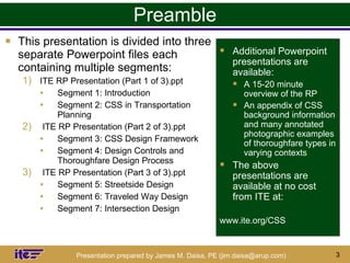 ITE RP Presentation (Part 1 Of 3) | PPT