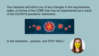 COBE - i test | PPTX