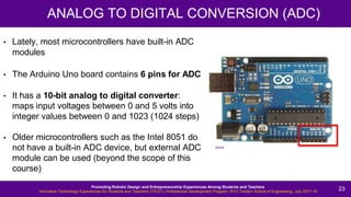 Advance Arduino 2: sensors and its daily use | PPTX