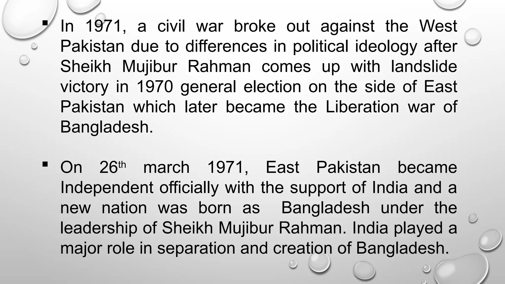 india's relationsip with bangladesh present status | PPTX