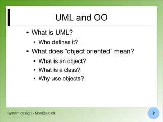 Itt1 sd uml and oo | ODP