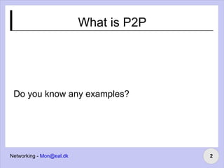 ITET3 Networking P2P | PPT