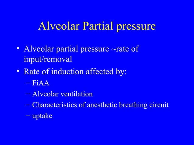 ITE target review volatile anesthetics | PPT