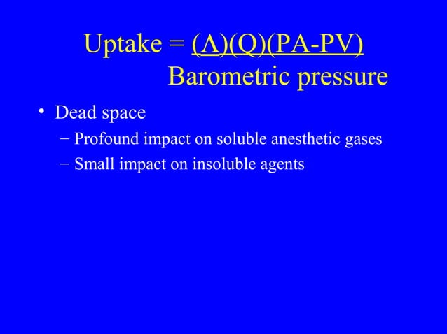 ITE target review volatile anesthetics | PPT