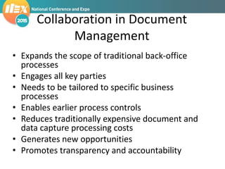 Collaborative Document Management | PPT