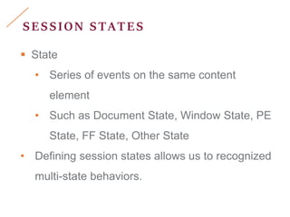 Creating Session Data from eTextbook Event Streams | PPTX