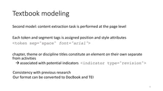 Layout- and Activity-based Textbook Modeling for Automatic PDF Textbook Extraction | PDF | Web ...