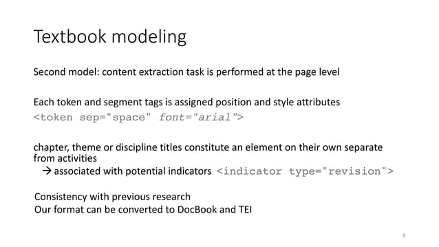 Layout- and Activity-based Textbook Modeling for Automatic PDF Textbook Extraction | PDF | Web ...