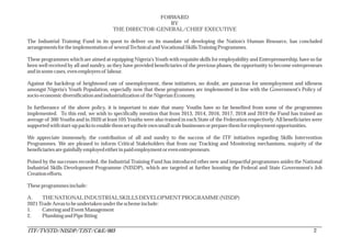 ITF Catering Technical Training Sheet.pdf | Vocational Training | Careers