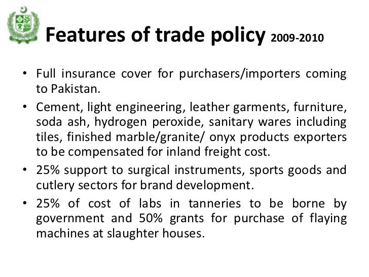 Top Ten Trading Partners of Pakistan