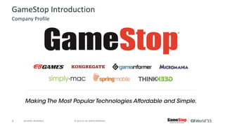 IT Financial Management at GameStop | PPT