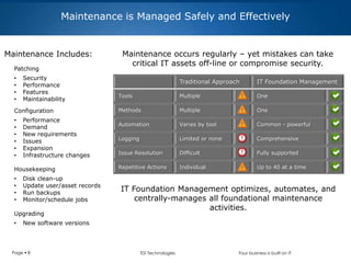 TDi Technologies - IT Foundation Management (IT Operations) | PPTX