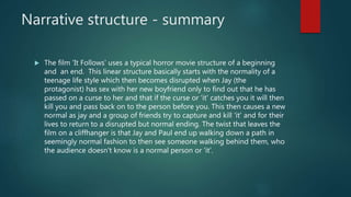 It follows narrative | PPTX