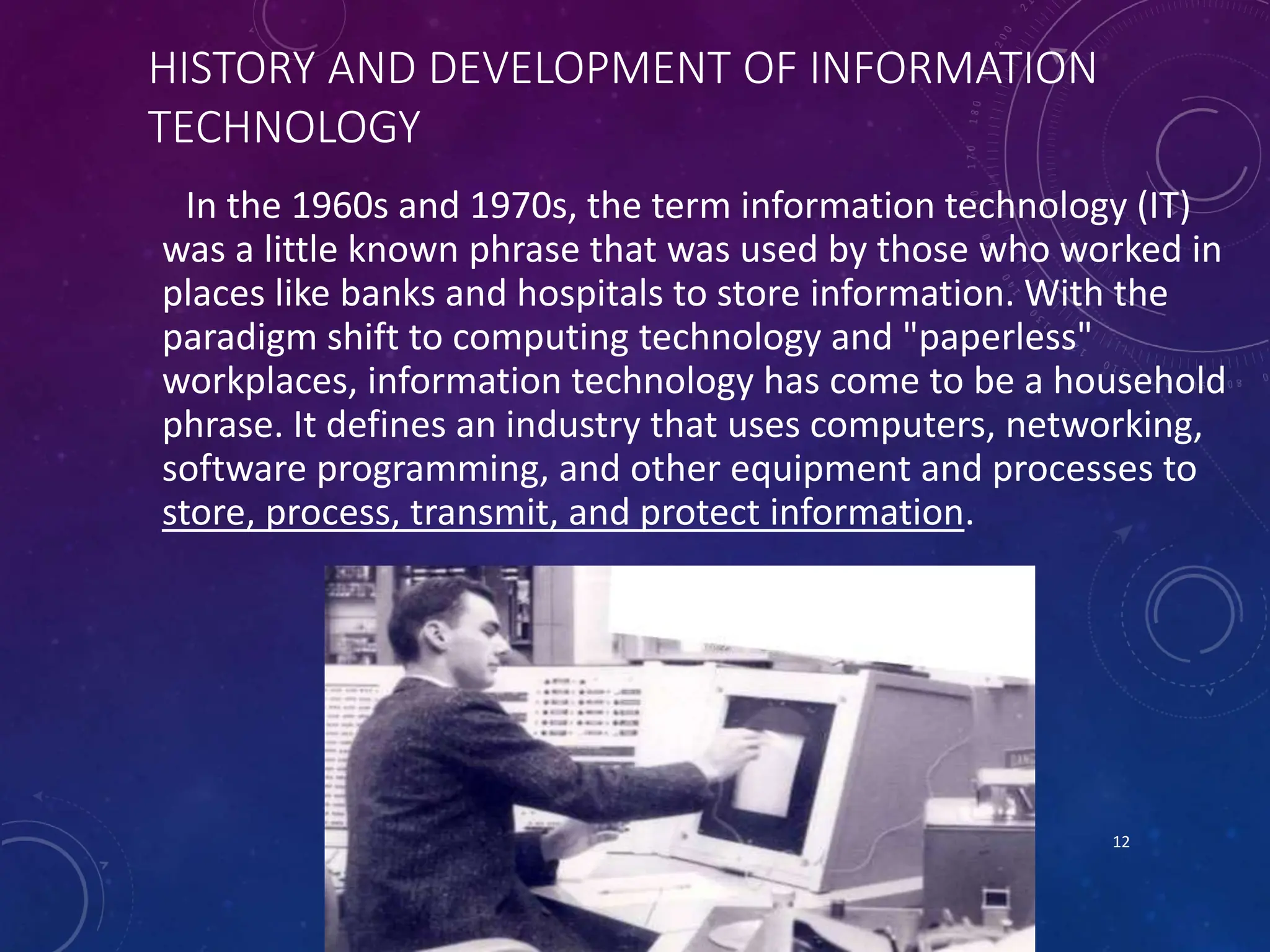 information technology and its types.pptx | Internet | Computing