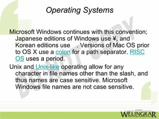 Operating Systems | PPT