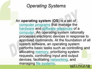 Operating Systems | PPT