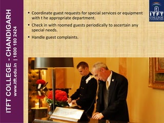 ITFT - front office introduction | PPT