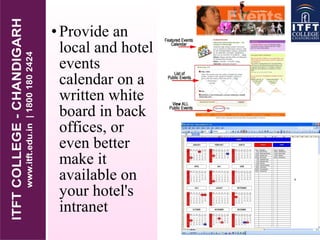 ITFT - front office introduction | PPT