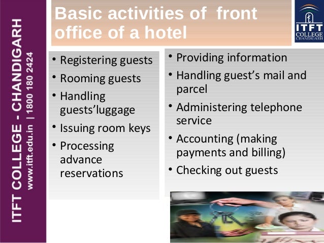 ITFT - front office introduction