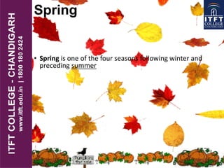 Itft -Seasonal Character Of Touirism | PDF