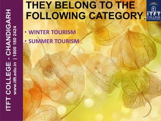 Itft -Seasonal Character Of Touirism | PDF