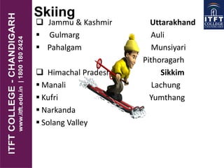 Itft -Seasonal Character Of Touirism | PDF