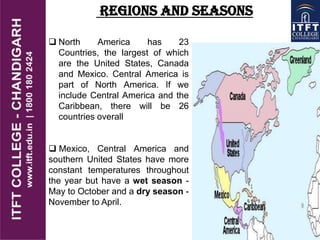 ITFT- america physical Features | PPT