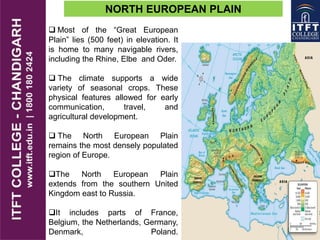 ITFT- europe physical features.. | PPTX