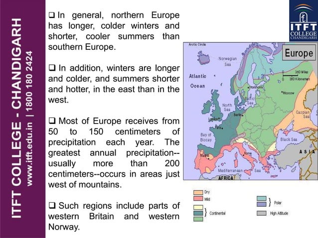 ITFT- europe physical features.. | PPT