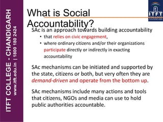 Itft social accountability | PPT
