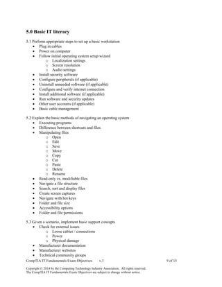 It fundamentals | PDF | Operating Systems | Computer Software and ...