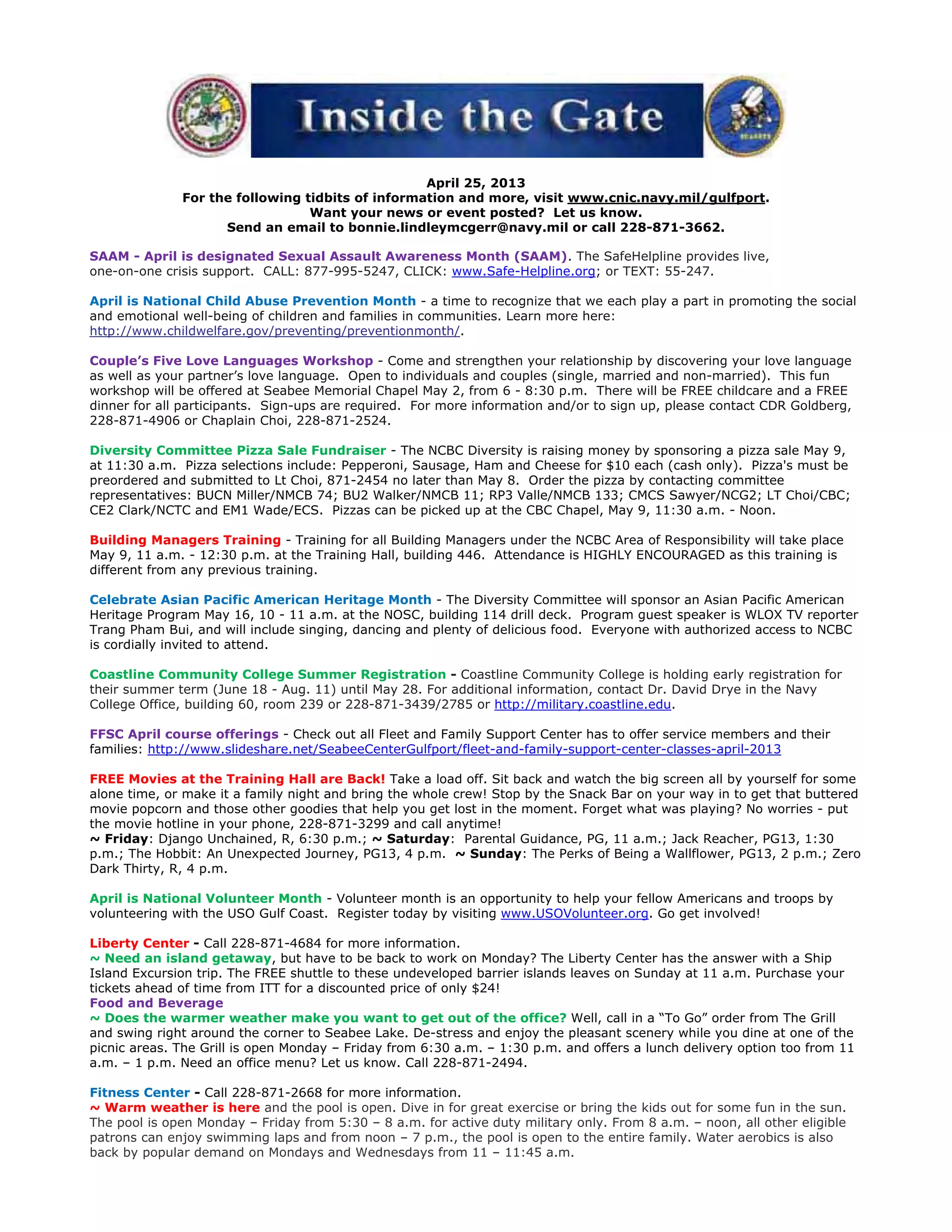 NCBC Inside the Gate | PDF