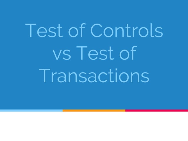 IT General Controls | PPTX