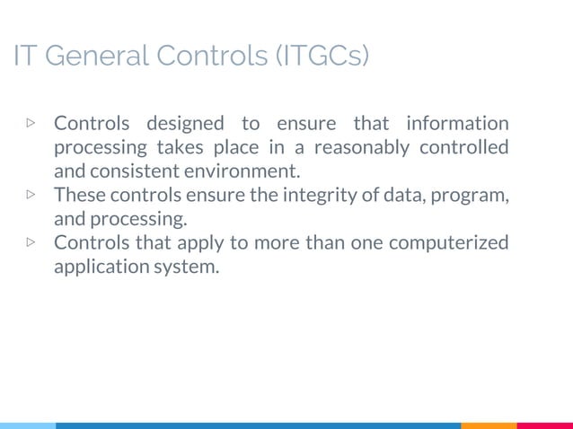 IT General Controls | PPTX
